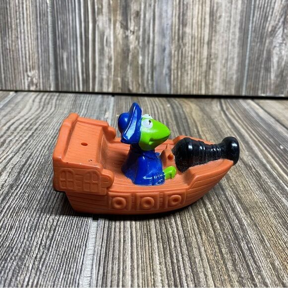 McDonald's | Toys | Vtg 995 Muppets Bath Toy Kermit The Frog Boat ...
